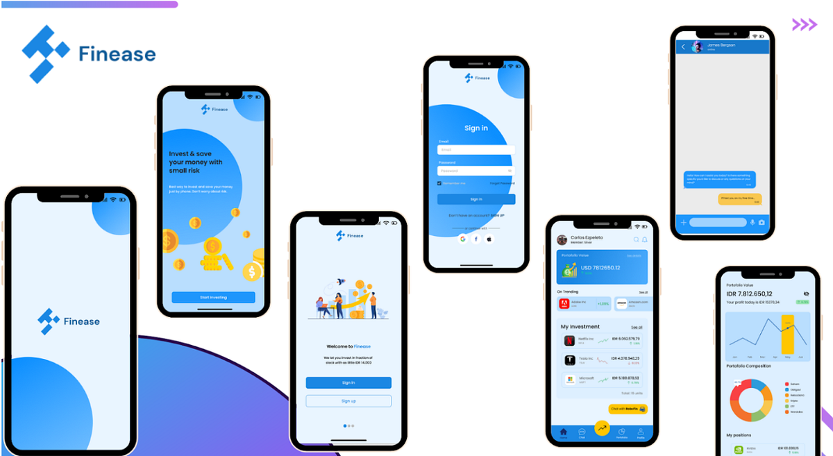 FinEase: Ease Your Steps to Invest Through Our Community | by Adiningtyas | Medium