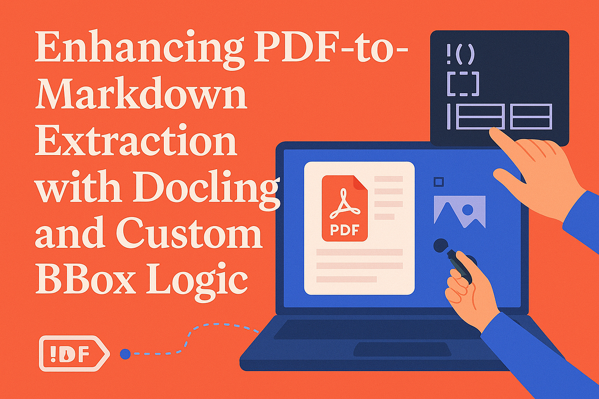Enhancing PDF-to-Markdown Extraction with Docling and Custom BBox Logic | by Shinimarykoshy | Medium