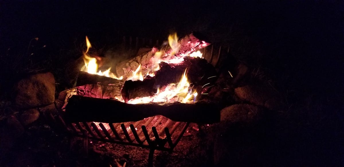 Your life is a bonfire.. A bonfire that screams light and heat… | by ...