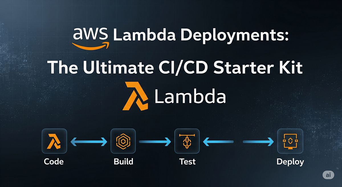 🚀 AWS Lambda Deployments Made Effortless: The Ultimate Starter Kit with CI/CD | by ...