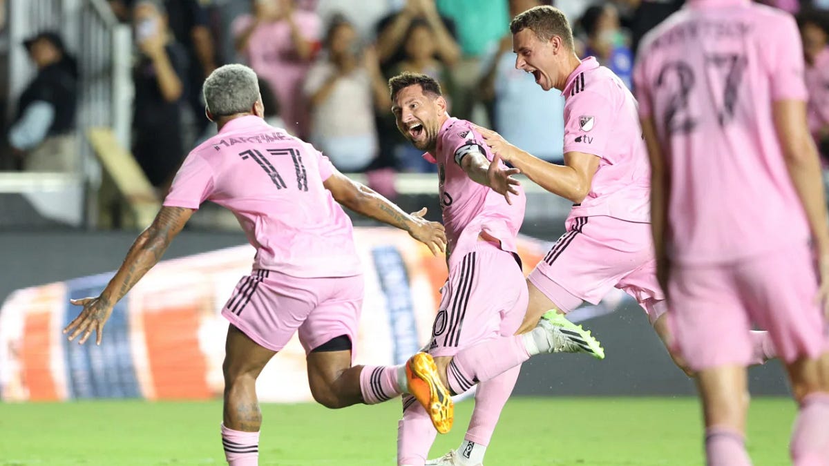 The Herons Have Their Lion. Lionel Messi Shines on His Debut | by ...