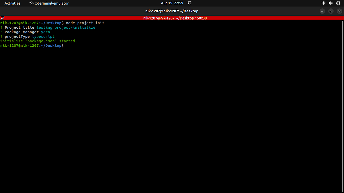 Simplify Nodejs Project Initialization With Cli Project Initializer