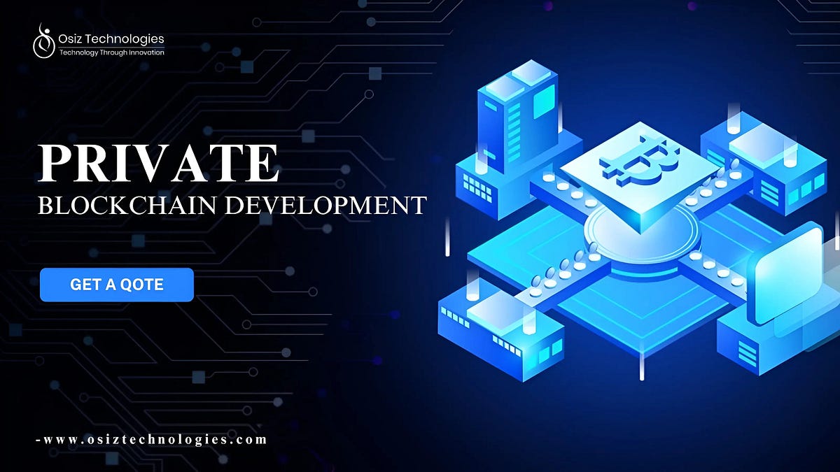 Private Blockchain Development Company | by Osiz Digital Solutions | Jun, 2024 | Medium