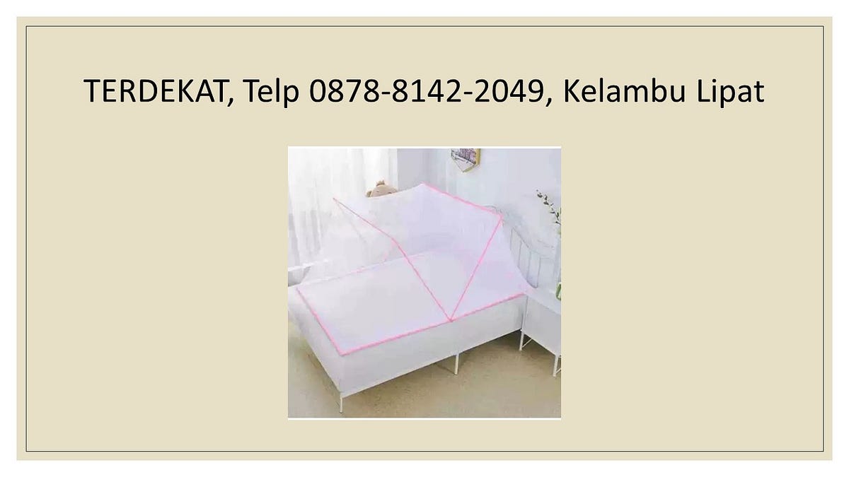 Kelambu Lipat, Kelambu Lipat Portable - Homechenware - Medium