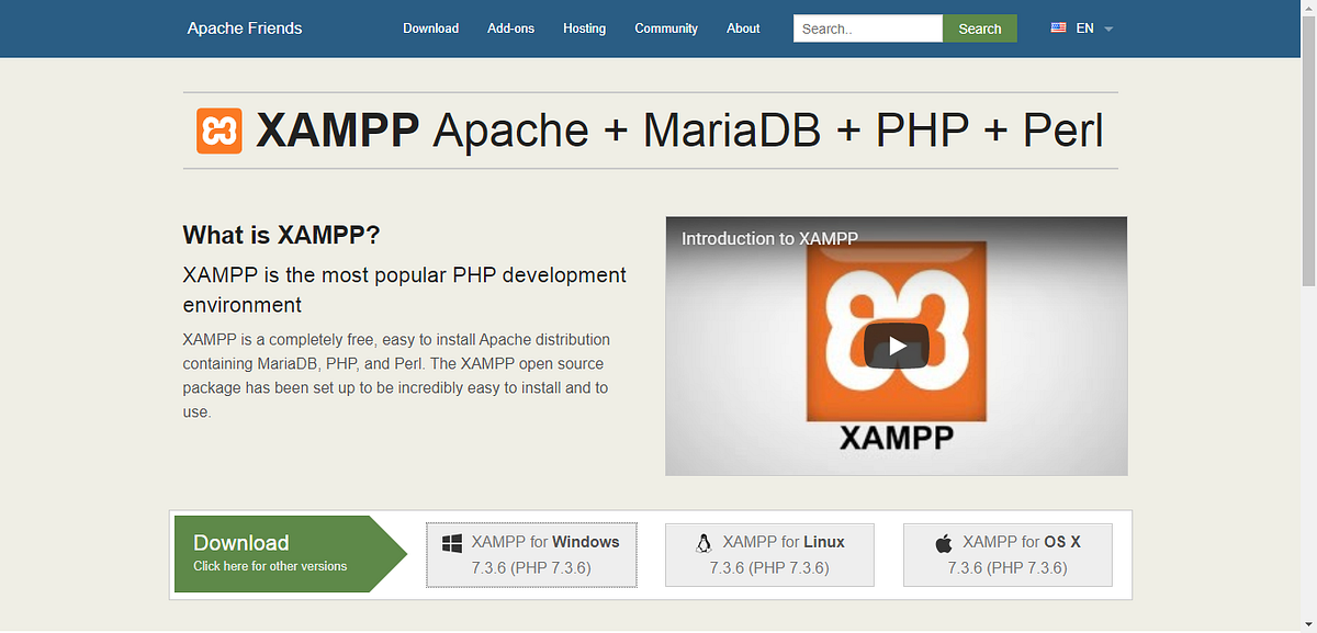 ทำ Virtual Host บน Apache ผ่านโปรแกรม XAMPP [Windows] | by Sarun Bas | Medium