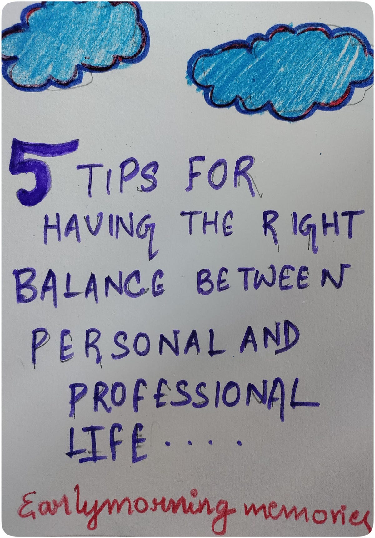 5 tips for Having the right balance between personal life and ...