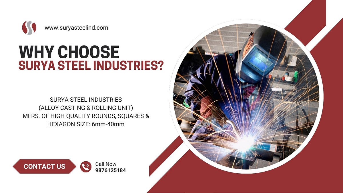 Why Choose Steel Products from Surya Steel Industries? | by Surya Steel ...