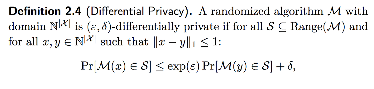 Differential privacy. The newbies in machine learning field… | by Dinak ...