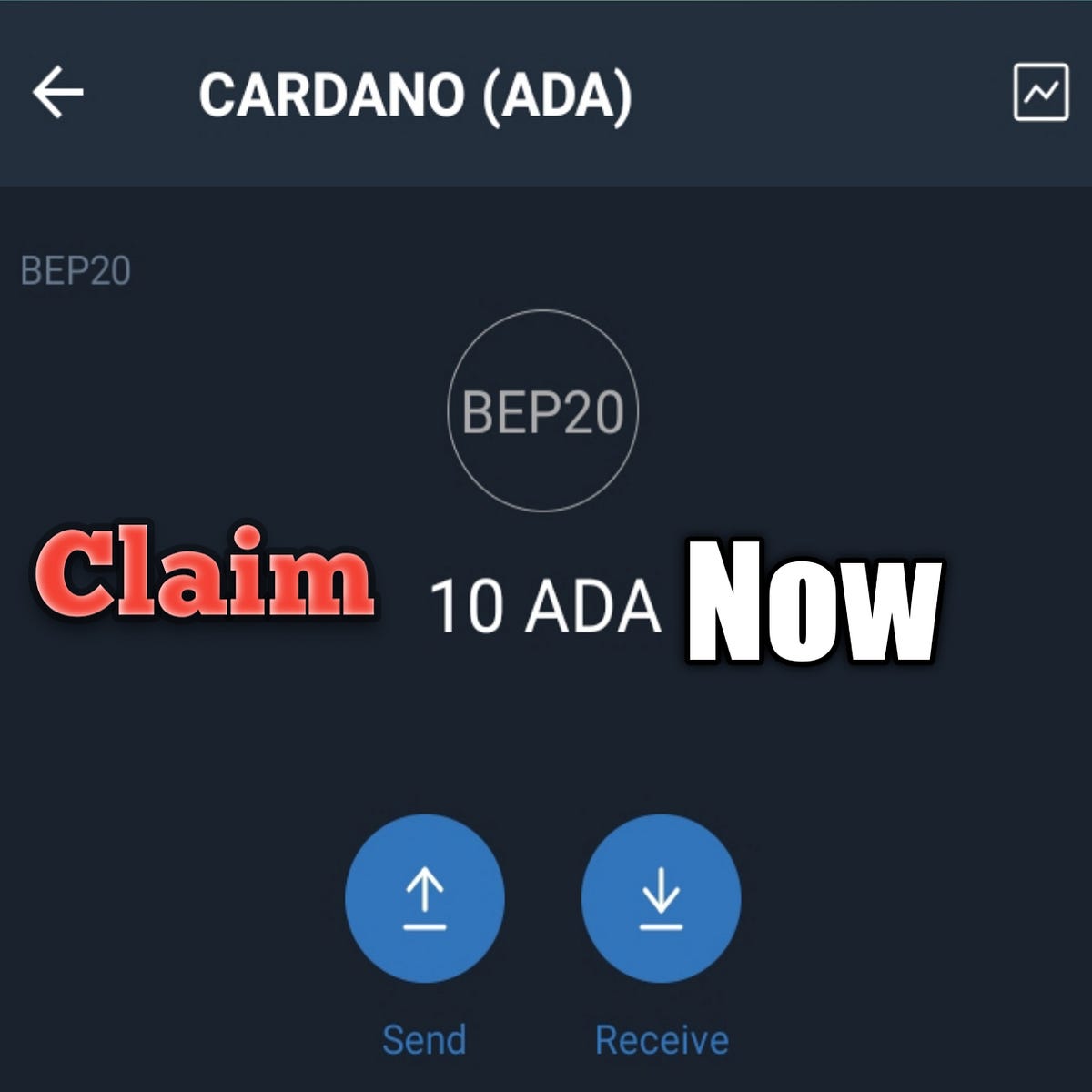 Airdrop: How To Claim 50 CARDANO Token ($ADA) in your Trust Wallet To ...
