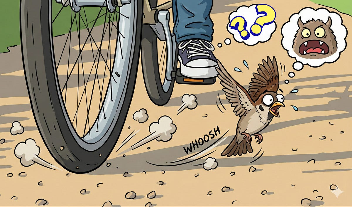 ☕ Lessons from a Sparrow. I was riding my bike the other day when… | by ...