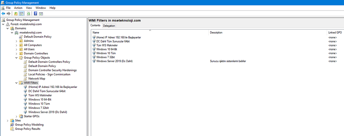 Group Policy: WMI Filters Kullanımı | Medium