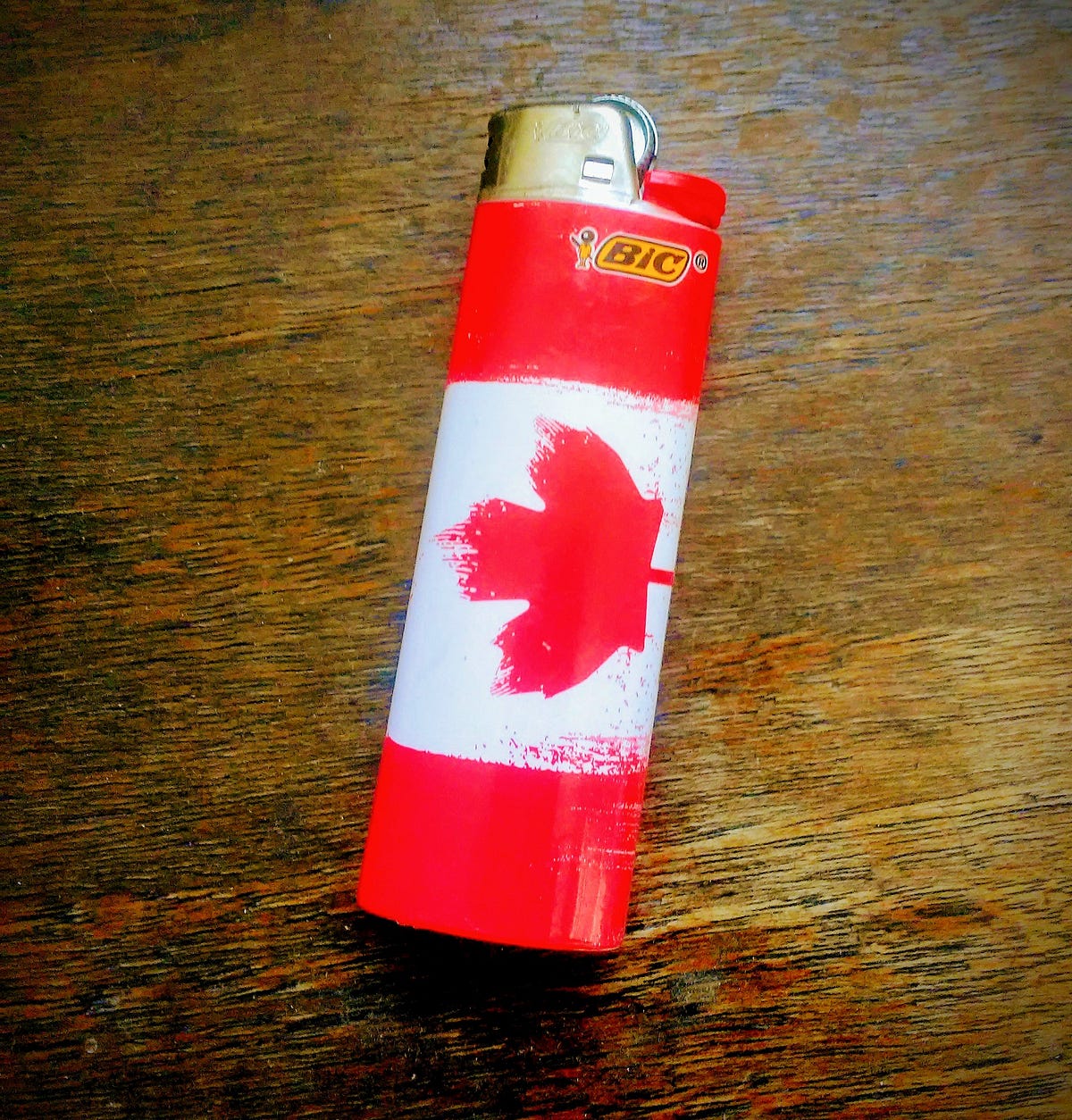 A Lighter with a Maple Leaf on it and Dicks | by Ric Royer | Medium