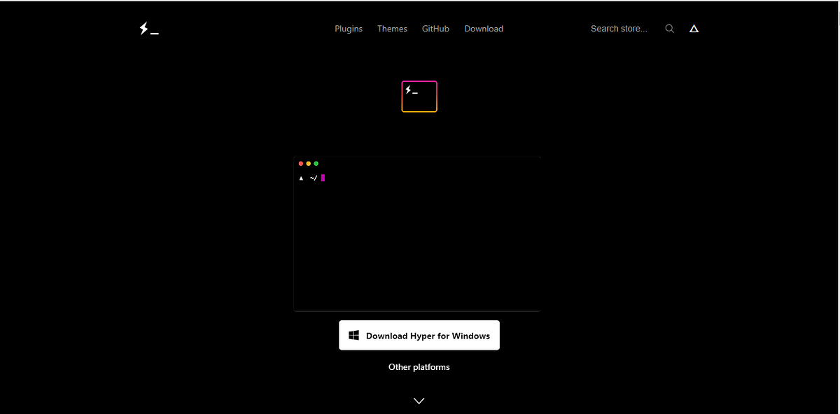 Linux on Windows with Hyperjs. Interactive Shell Hyper.js on With… | by ...