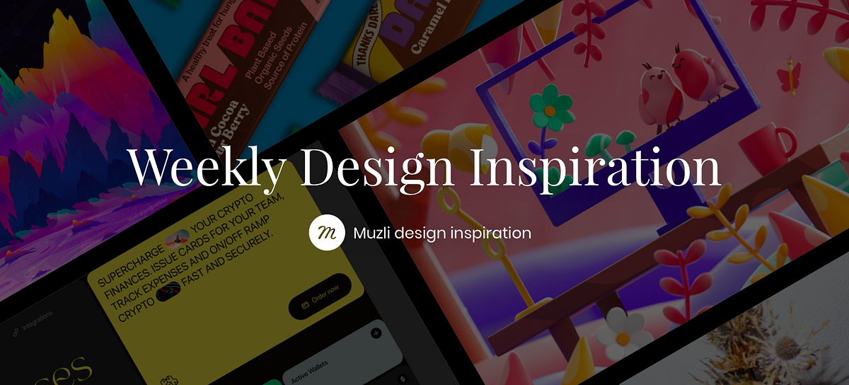 Weekly Design Inspiration #368 - Muzli - Design Inspiration