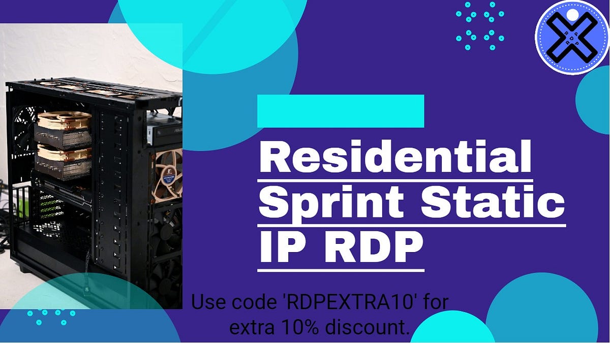 Residential Sprint Static IP RDP - Andrewrdpextra - Medium