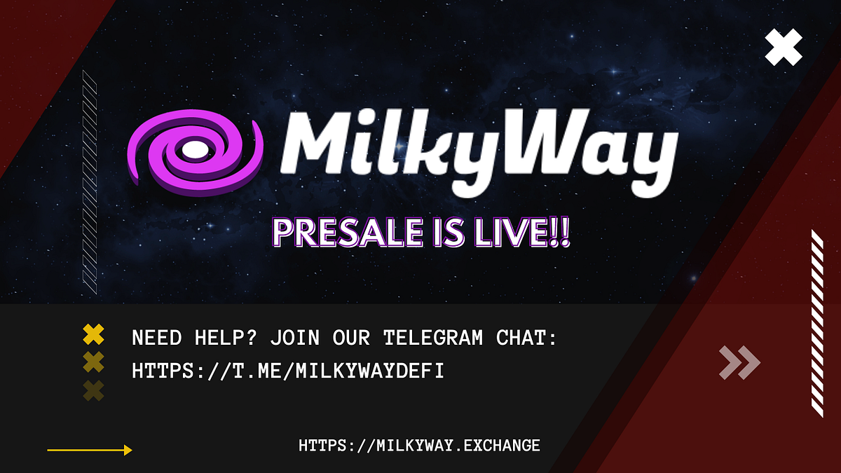 The $MILKY PRESALE IS LIVE 🪐 - Aiden Levine - Medium