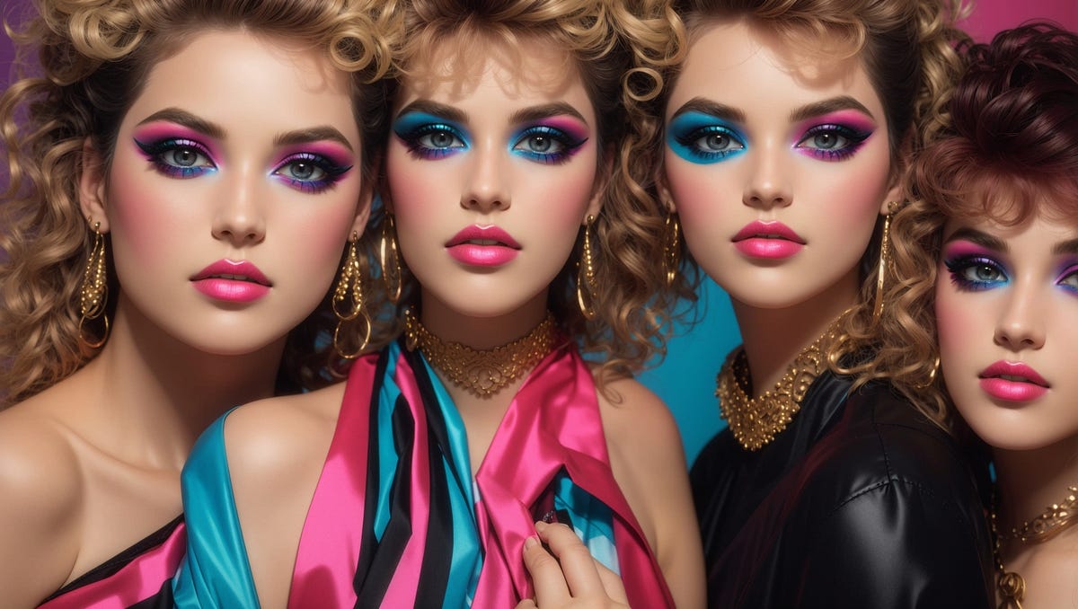 The Magic of 80s Makeup: A Glamourous Journey Through Time ...