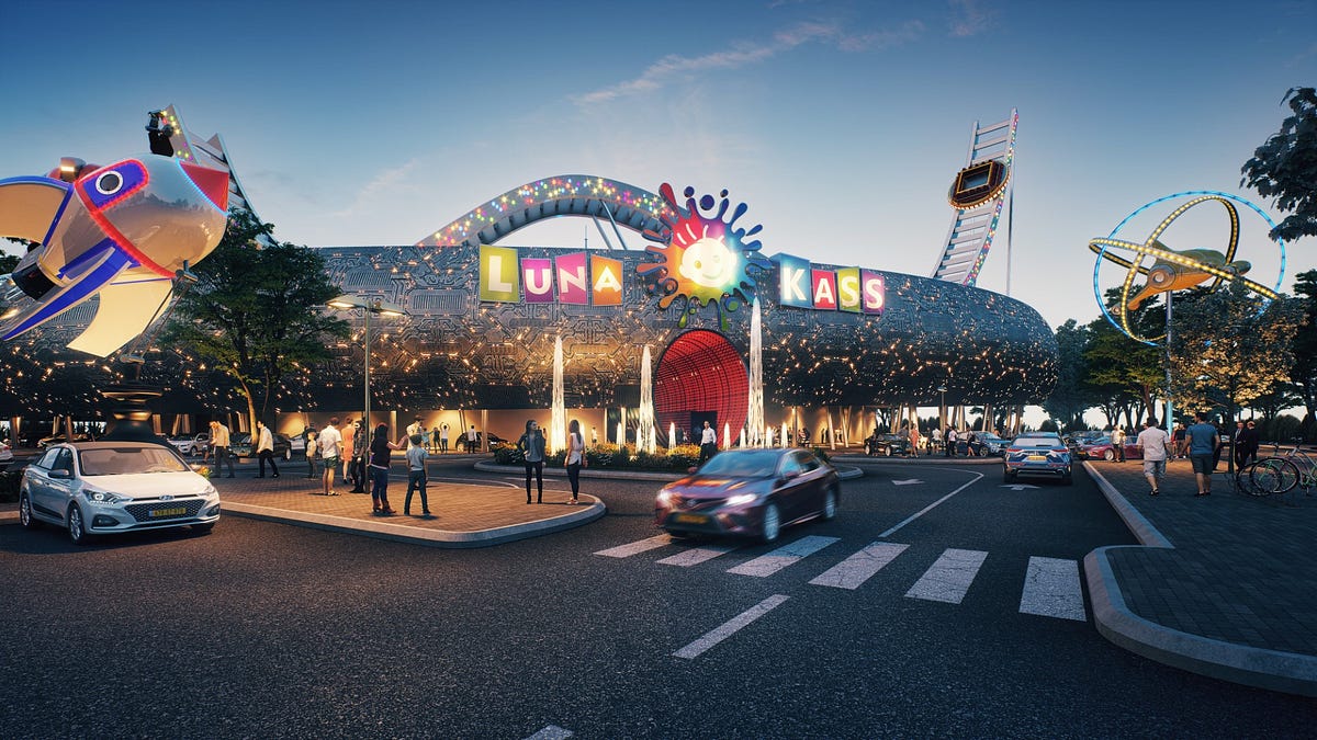 LUNA KASS - Amusement Park. Indoor Israel Amusement park | by Kass ...