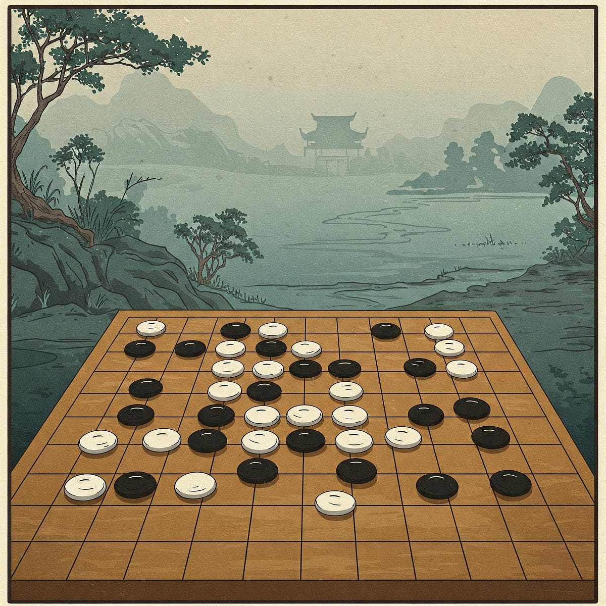 The Super Old Game with Black and White Buttons That Makes Your Brain ...