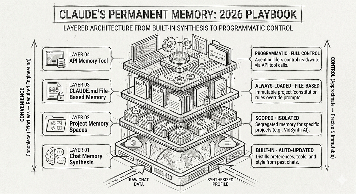 Give Claude Permanent Memory. The complete 2026 playbook from… | by ...