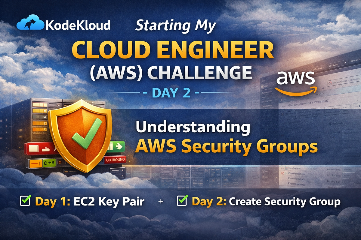 🔐 KodeKloud Cloud Engineer (AWS) Challenge — Day 2 | by Kishor Bhairat | Dec, 2025 | DevOps.dev
