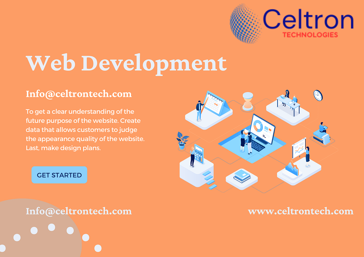 Celtron Technologies can help bring your dream website to life! Our expert web development team ...