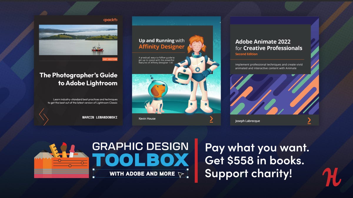 Adobe Graphic Design Book Bundle - Humble Bundle Partner Blog - Medium