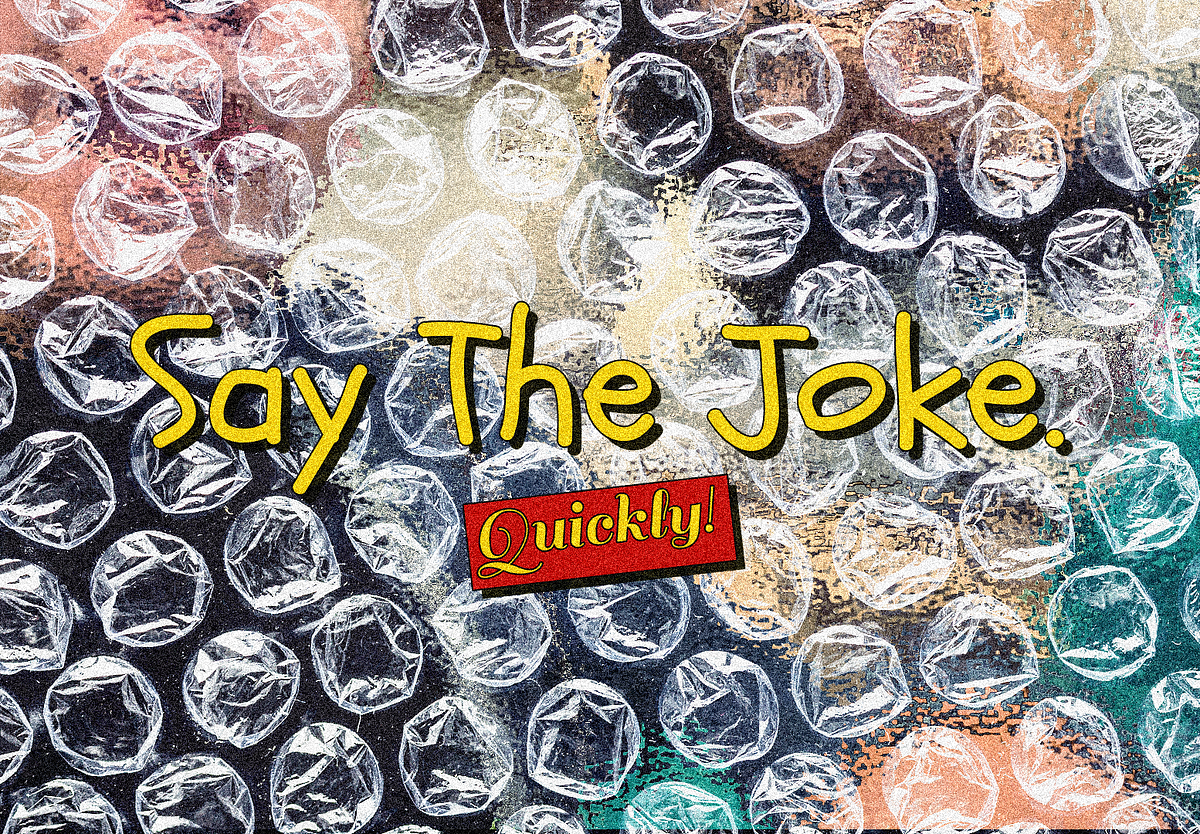 Say The Joke. Quickly!. You’re looking at a menu. But the… | by ...