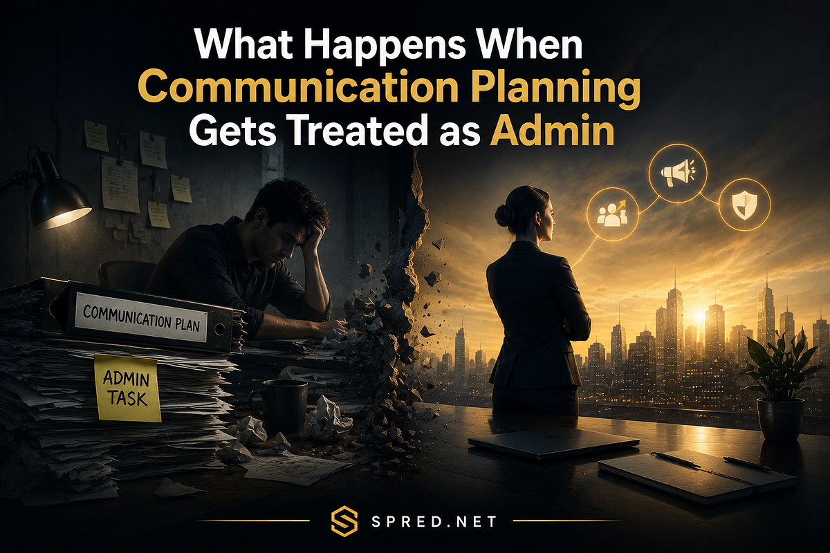 What Happens When Communication Planning Gets Treated as Admin | by ...