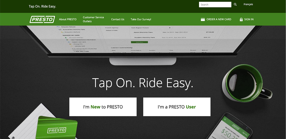 BET 350 Service Reflection — PRESTO Card | by Amanda Sim | Medium