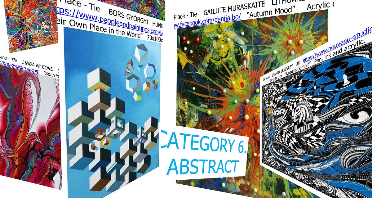 World’s Best Abstract Artists / 2023 AMERICAN ART AWARDS: LEVESLEY ...