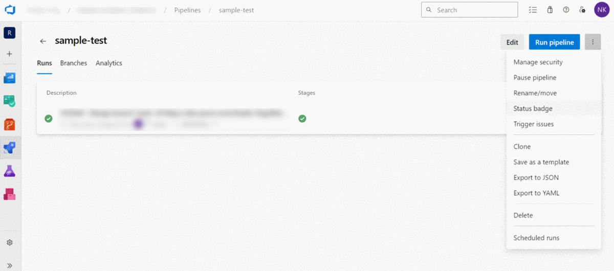 Build and Release Status Badge Integration with ADO Dashboard | by ...