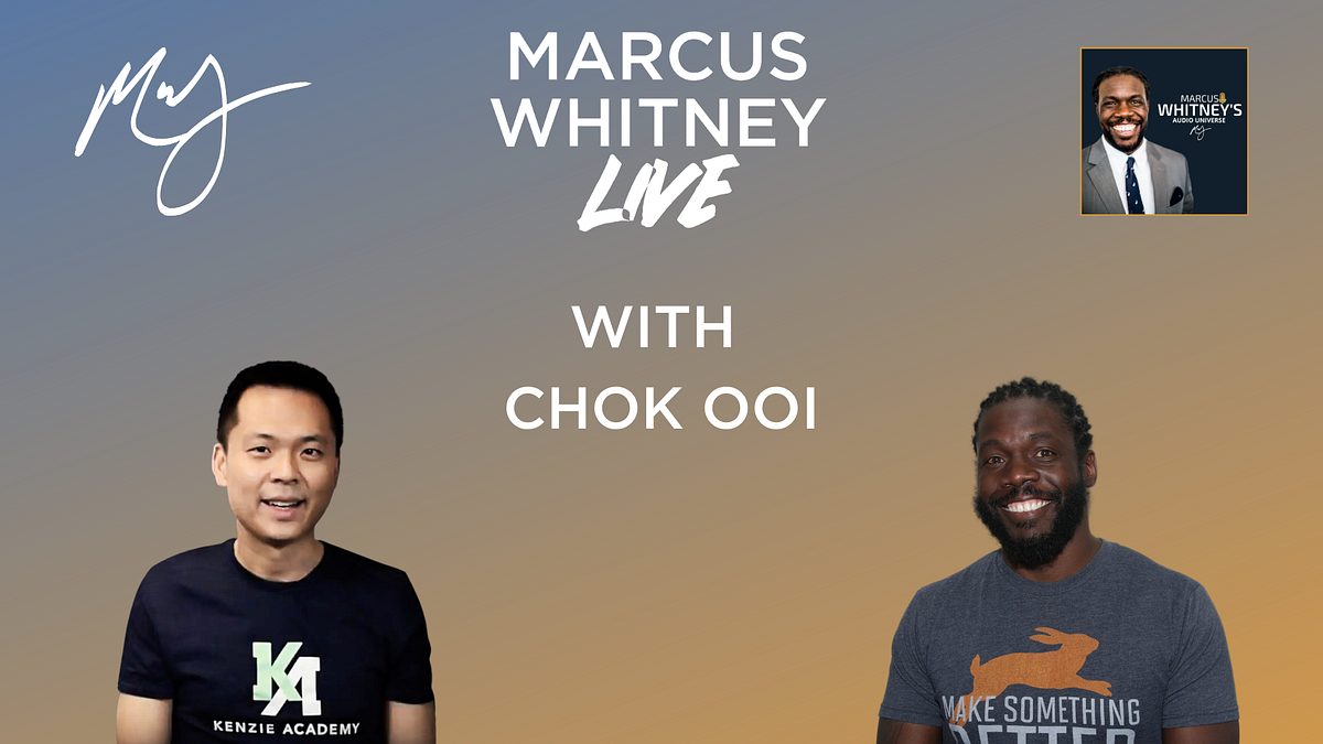 Pursuing Profit and a Mission at the Same Time — Marcus Whitney LIVE ...