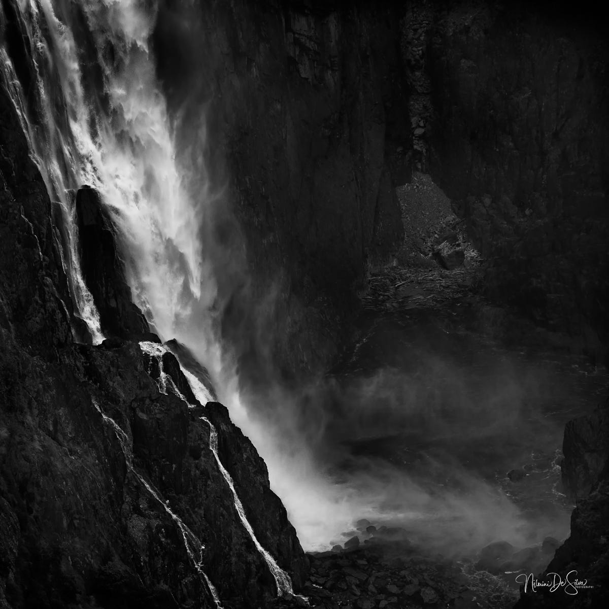 Rock Bottom and Beyond. I watch As the water from the mighty… | by ...