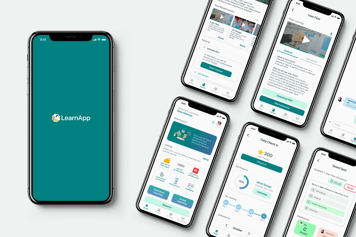 UX Case Study — Online Learning App | by Tenia Enggar Pratiwi | Medium