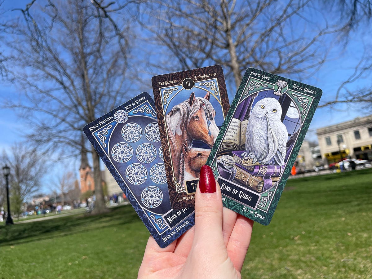 Cosmic blessings. Tarot, nature and the solar eclipse | by Midnight ...