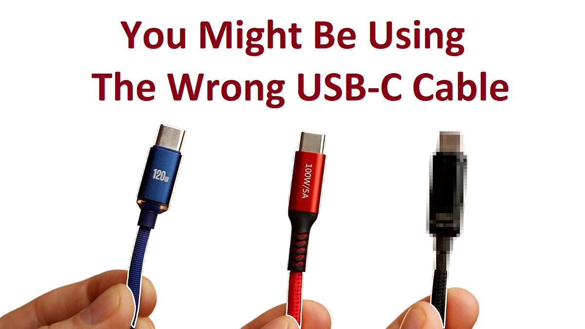 You’re Probably Using the WRONG USB Charging Cable | by Zeeshan Saghir ...