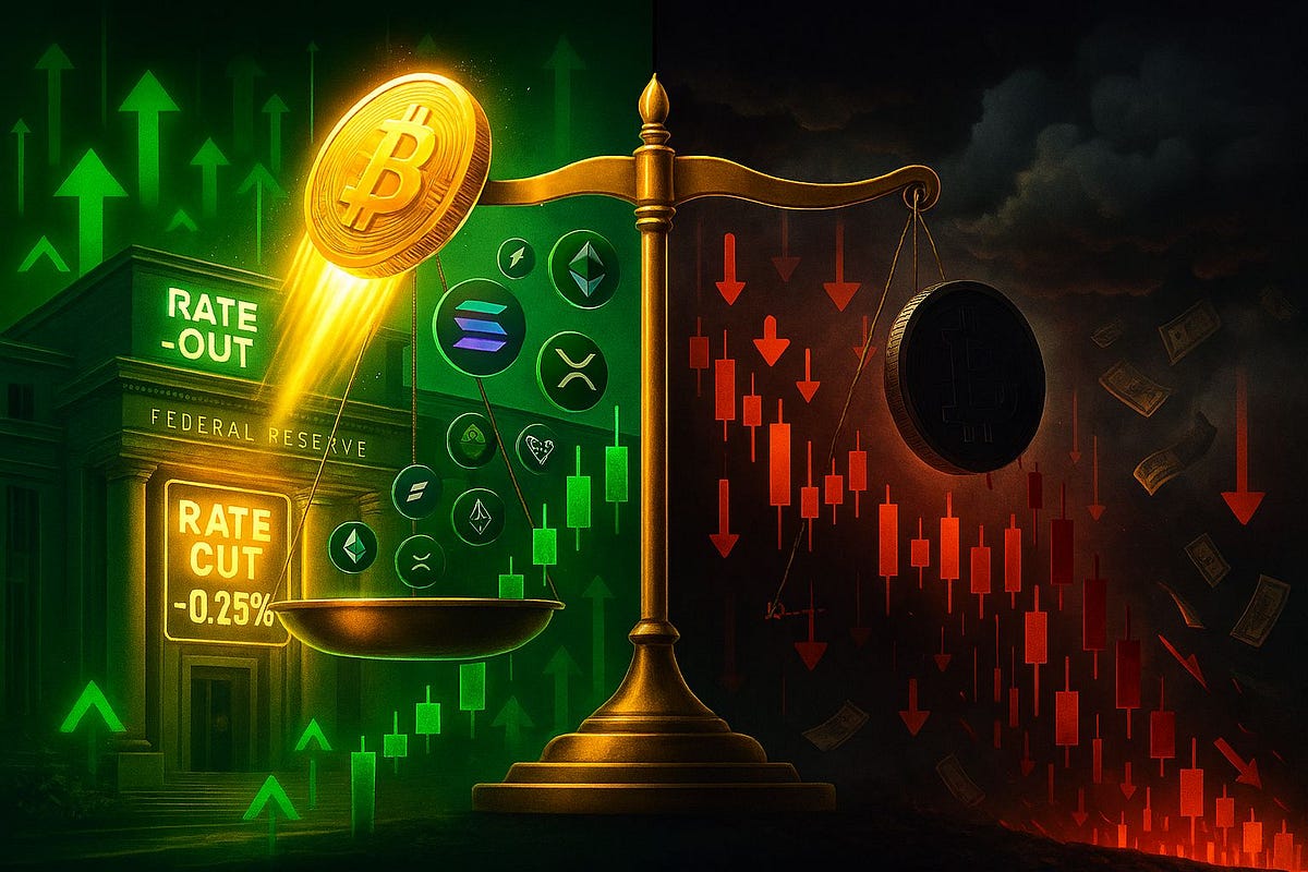 Crypto Market Update: Fed Rate Cut Sparks Bullish Hopes, But Bearish ...