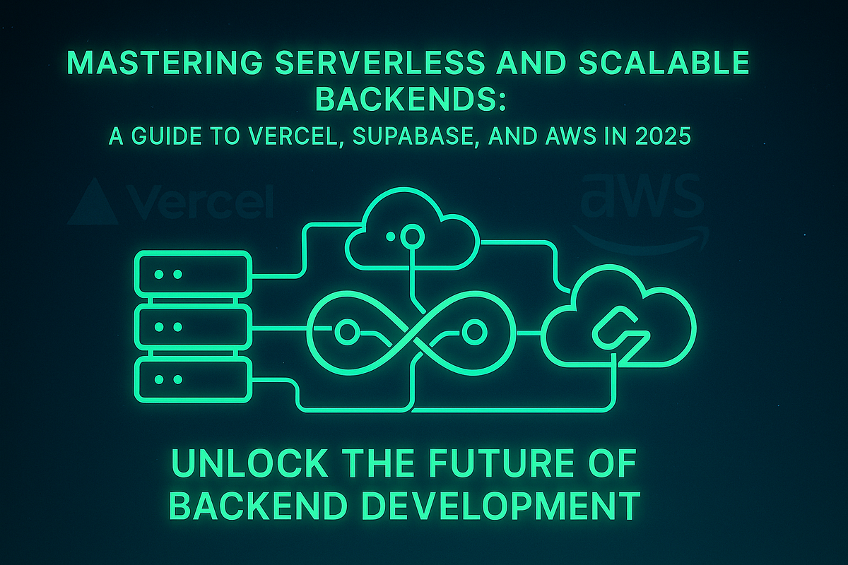 Mastering Serverless and Scalable Backends: A Guide to Vercel, Supabase, and AWS in 2025 | by ...