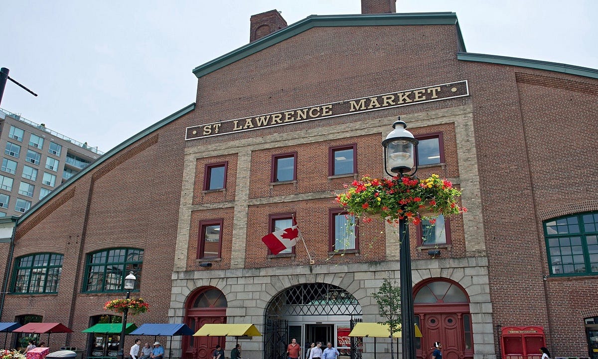 Case Study: St. Lawrence Market. “Food and history intersect in an ...