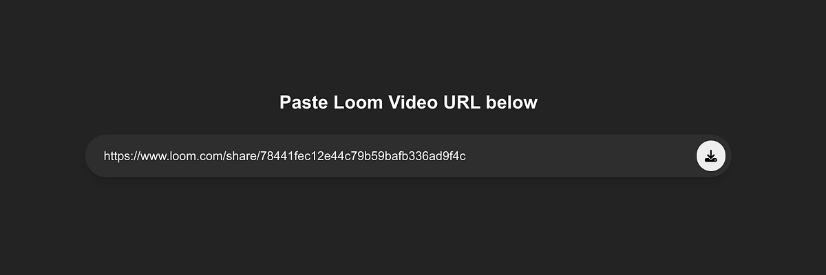 lovido, a Free and Open Source Loom Video Downloader. - Ibrohim Abdivokhidov - Medium