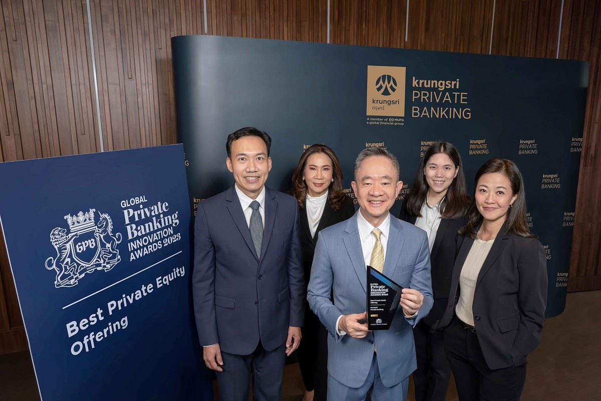 KRUNGSRI PRIVATE BANKING wins ‘Best Private Equity Offering’ award | by CHANGEintomagazine | Medium