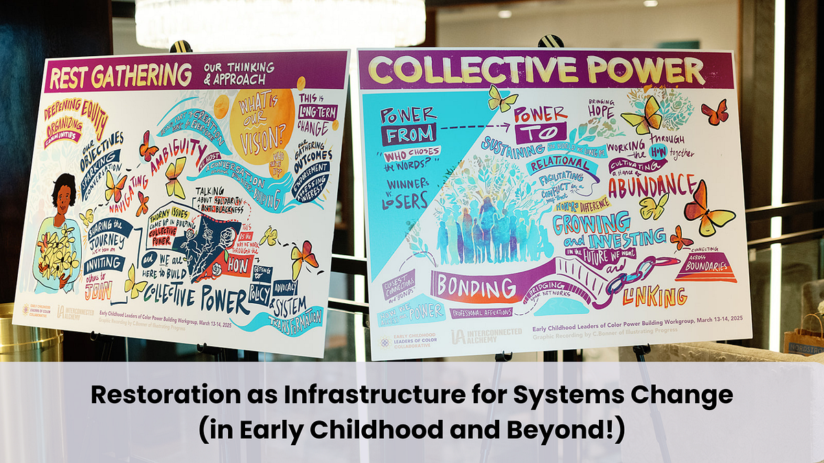 Restoration as Infrastructure for Systems Change (in Early Childhood ...