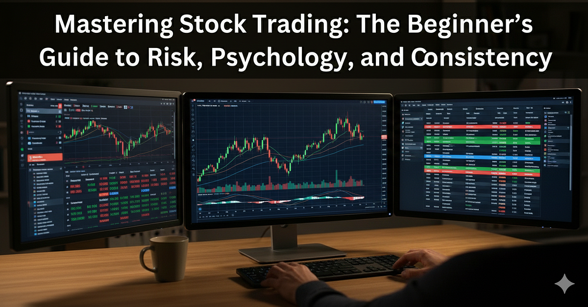 Mastering Stock Trading: The Beginner’s Guide to Risk, Psychology, and ...