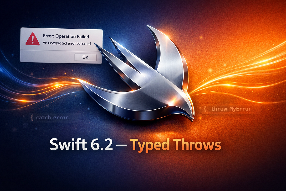 Typed Throws in Swift 6 — What It Fixes, What It Breaks, and When to ...