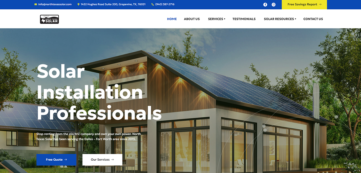 North Texas Solar: Services, Pricing, Location, Pros, and Cons | Medium