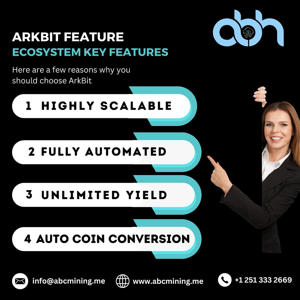 ARKBIT FEATURE ECOSYSTEM KEY FEATURES Here are a few reasons why ...