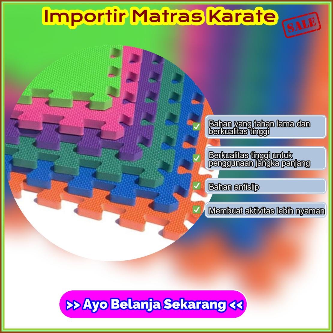 Importir Matras Karate - Matras Gulat - Medium