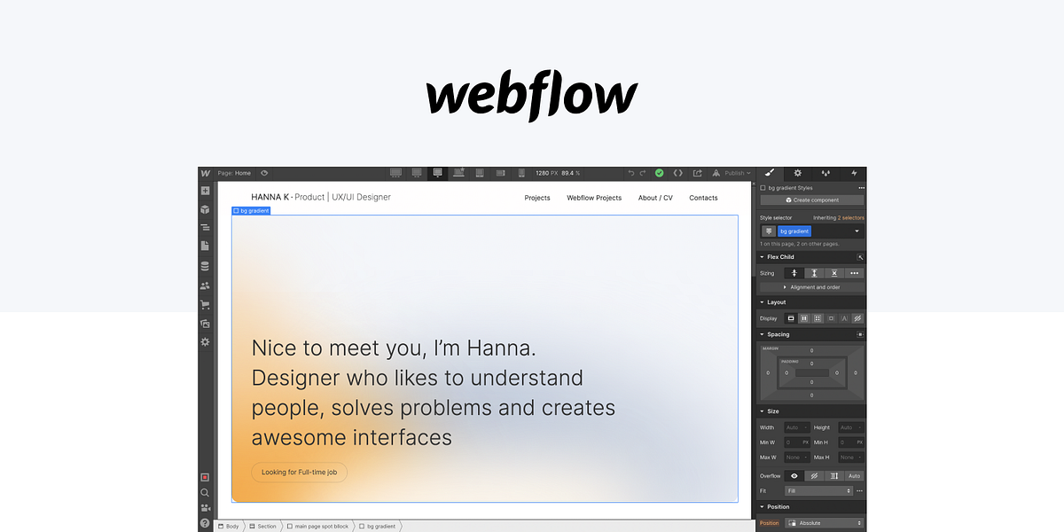 What is Webflow and How Does it Work? | by Ann Kravchik | Medium