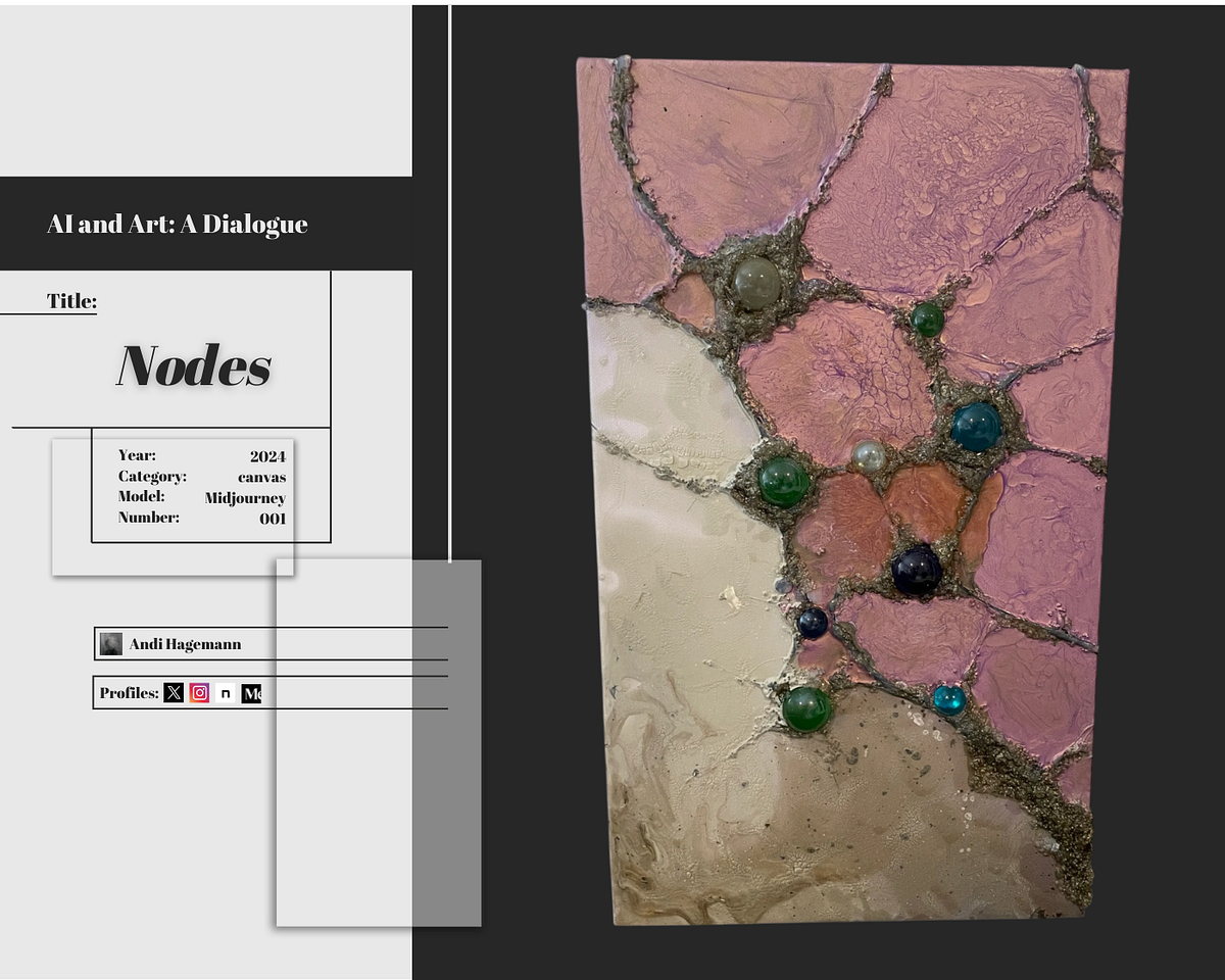 AI & Art “Nodes”. Exploring the fusion of AI and art, I… | by Andi ...